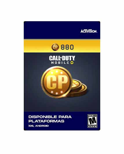 Call of Duty Mobile 880 CP [Digital Code] – TuPuntoPlay